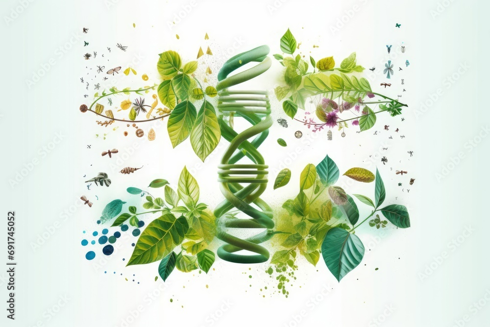 Biology laboratory nature and science, plant and environmental study ...