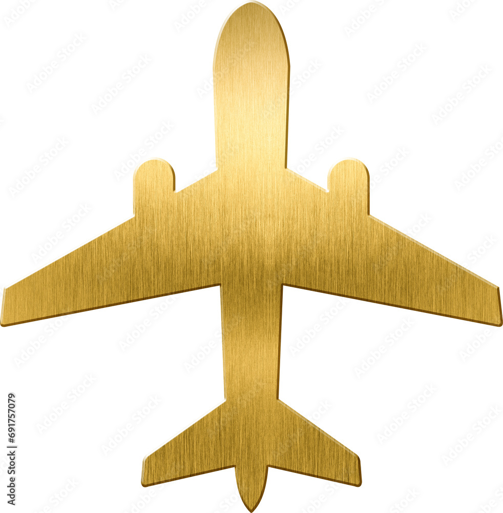 By Air Packaging and Recycling Symbol for Air Cargo, Indicating Special ...