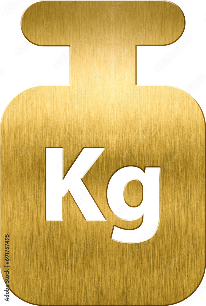 Illustrazione Stock Package Weight Packaging and Recycling Symbol ...