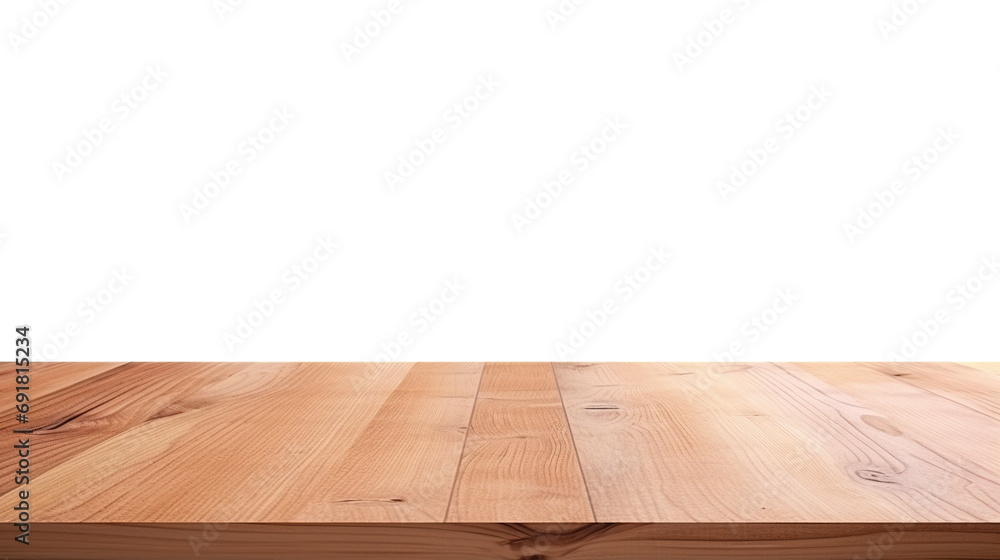 Wooden Table for Product Display on Transparent Background, PNG ...