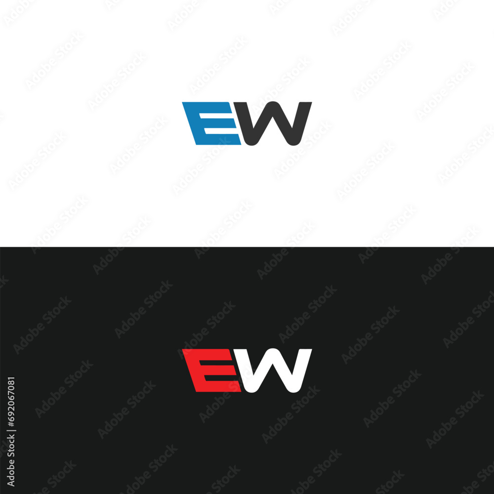 EW logo. E W design. White EW letter. EW, E W letter logo design ... EW logo. E W design. White EW letter. EW, E W letter logo design ...