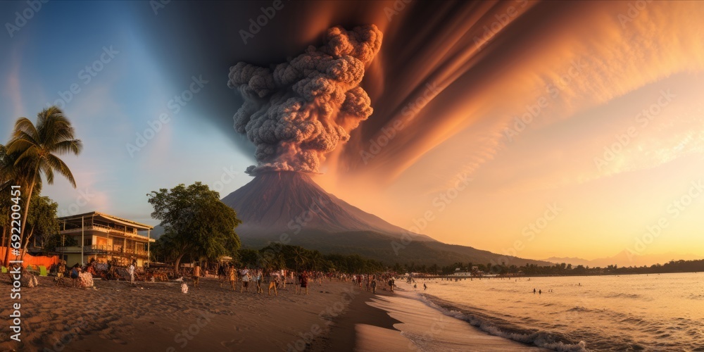 Krakatoa Unleashed: A haunting view of the eruption aftermath with an ...