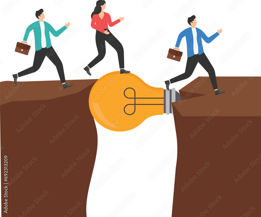 Idea or creative solution for helping team solve business project ...