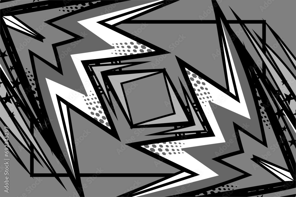 vector abstract racing background design with a unique line pattern and ...