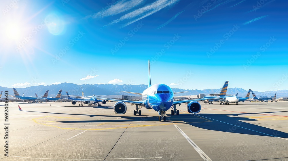 passport arrival airport background illustration security gate, flight ...