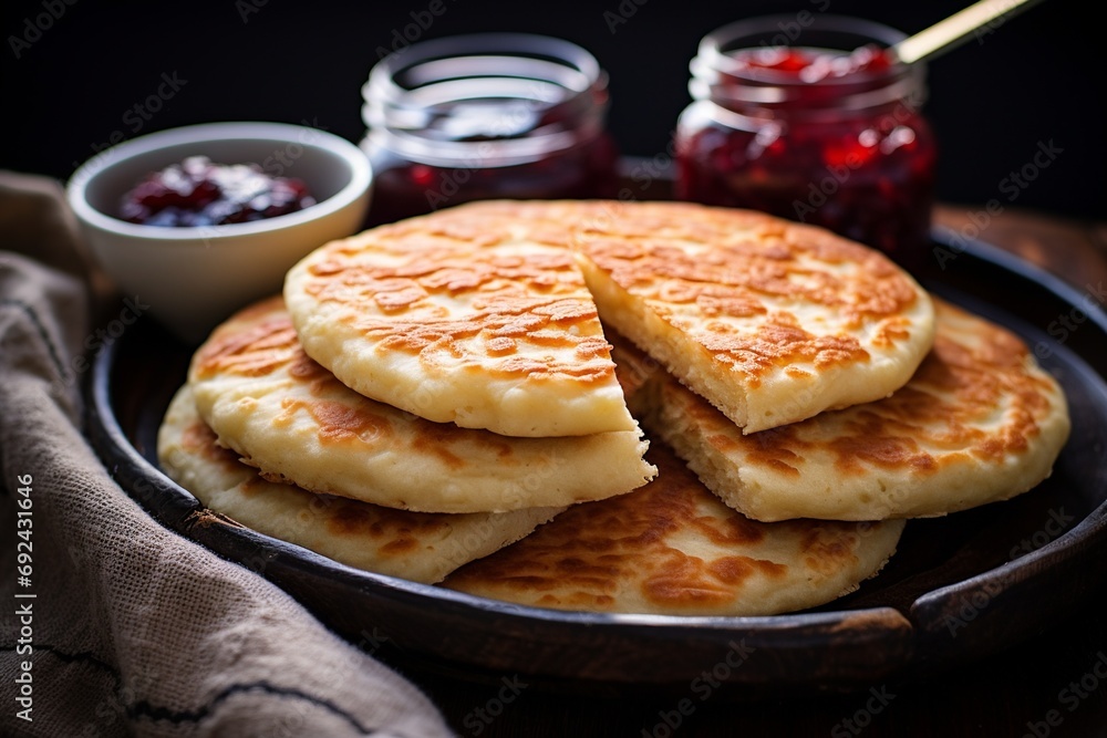 Bannock, a simple yet delightful flat quick bread, can be either baked ...