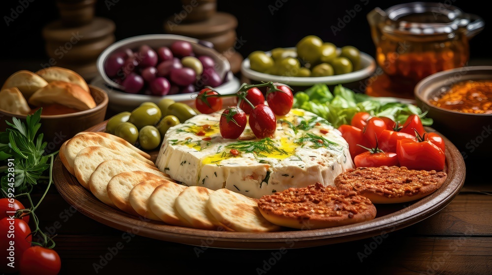 borek cuisine turkey food illustration dolma ayran, simit doner, pilaf ...