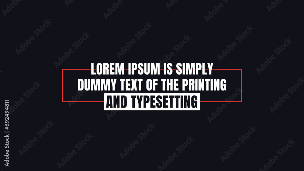 Dynamic Lettering Delight Stock Template | Adobe Stock