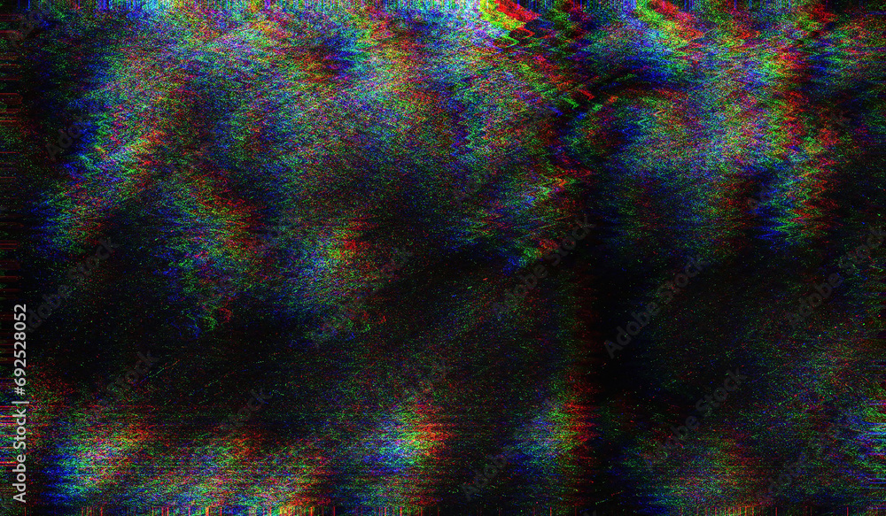 Realistic TV Video Noise Grain Digital Computer Interference Distortion ...