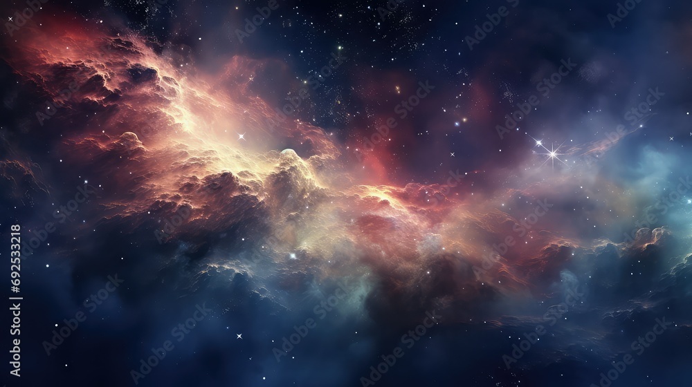 universe space digital background illustration astronomy cosmos ...