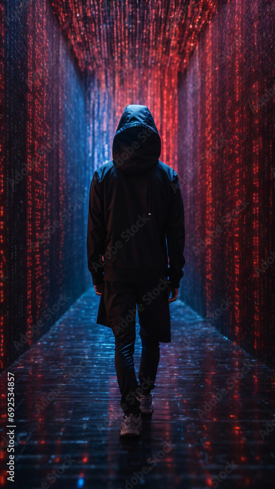 hacker with a mask Botnets, cybercriminal networks, cybercriminal tools ...