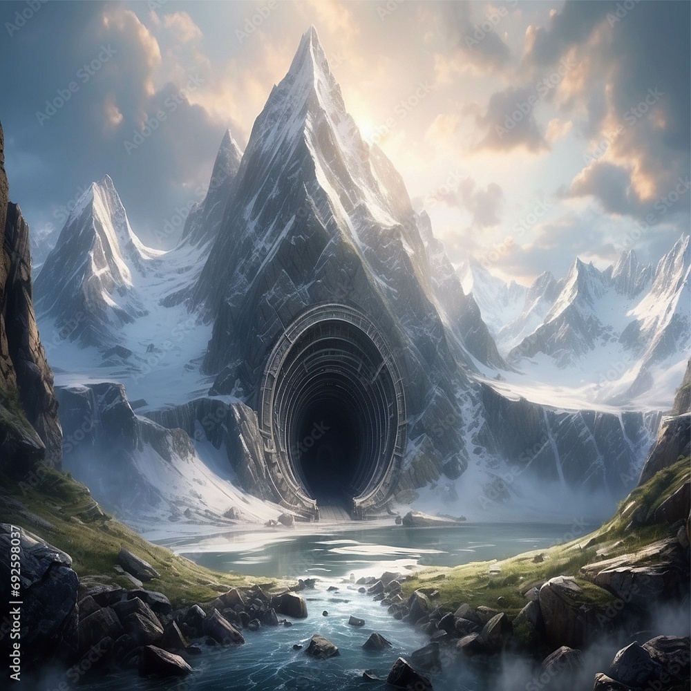 The discovery of a cryptic map that suggests there is a hidden tunnel ...