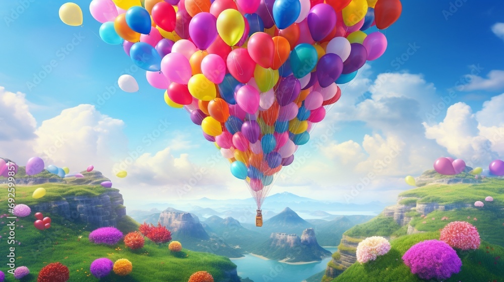 Float into the world of joy on your birthday with a bunch of cheerful ...