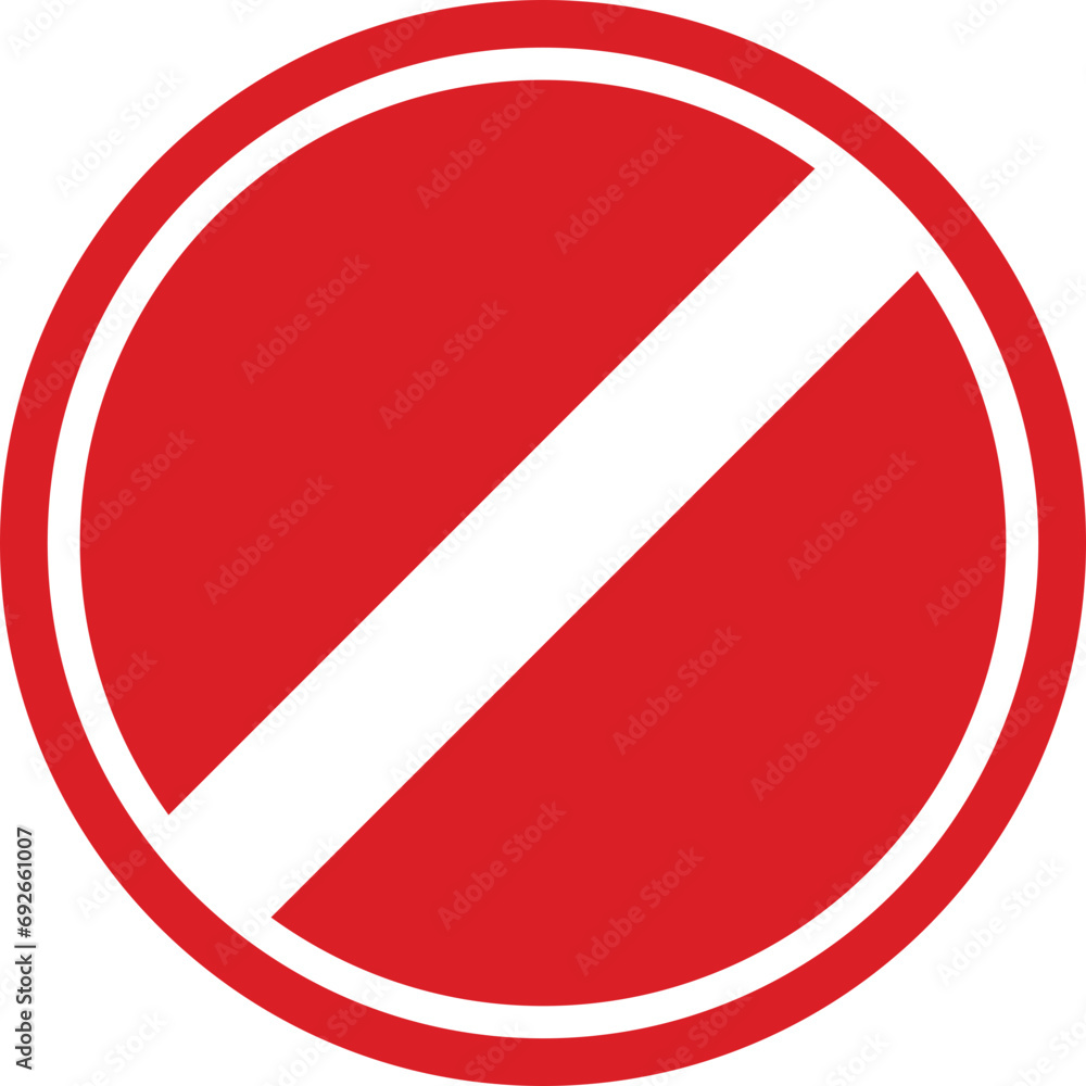 Stop sign vector. Traffic symbol rules and regulations Stop Sign Design ...