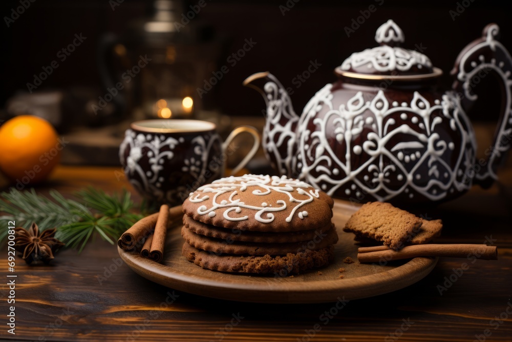 A traditional Tula pryanik, a symbol of Russian culinary heritage ...