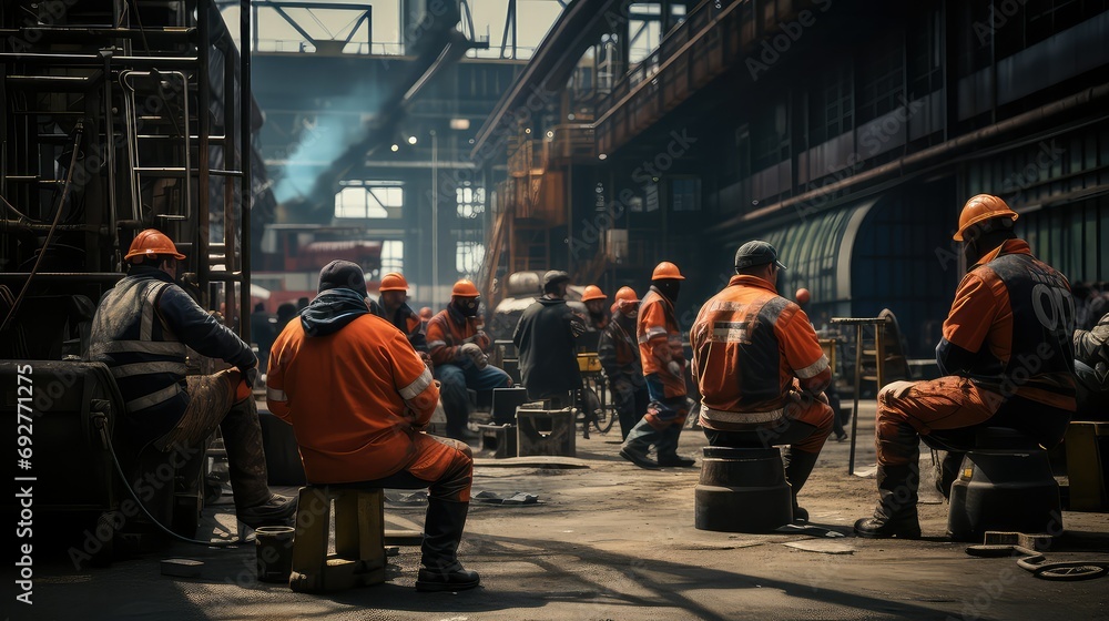 infrastructure industrial zones urban illustration development ...