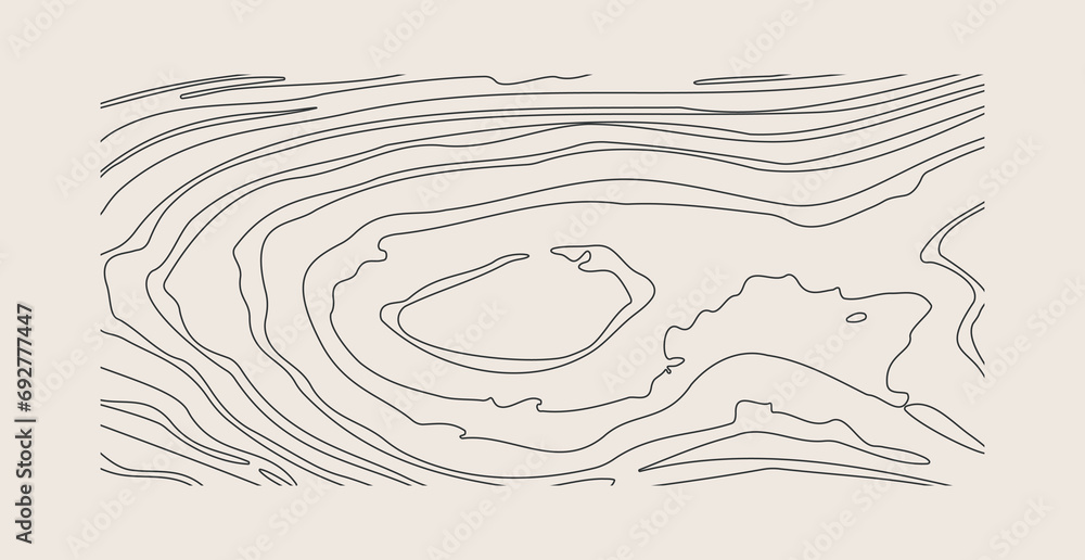 Modern colourless minimalist poster or background with abstract wood ...