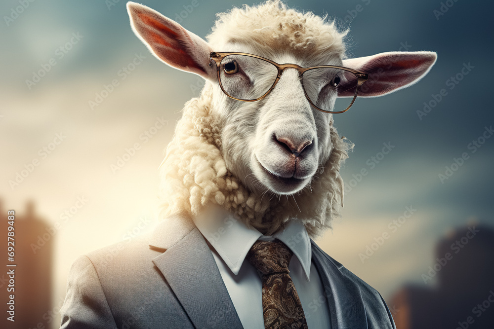 Anthropic Animals in Urban Settings - Sophisticated City Life Captured ...