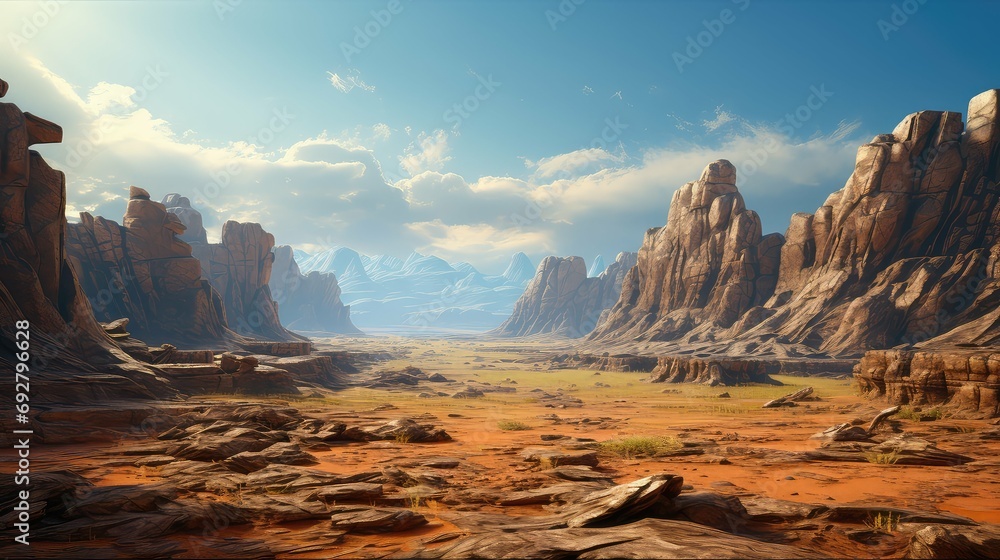 Foto de topography dissected plateau landscape illustration geology ...