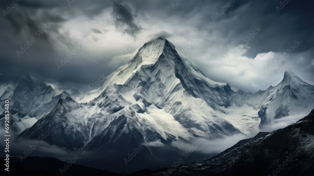 erosion fold mountains landscape illustration uplift tectonics, rock ...