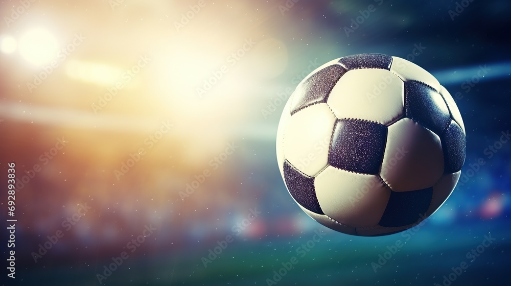 Soccer Ball Concept, Sports Background, Soccer Stadium Picture Stock ...