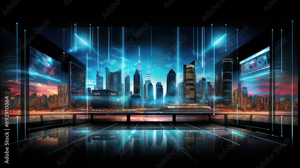 technology screen electronic background illustration digital interface ...