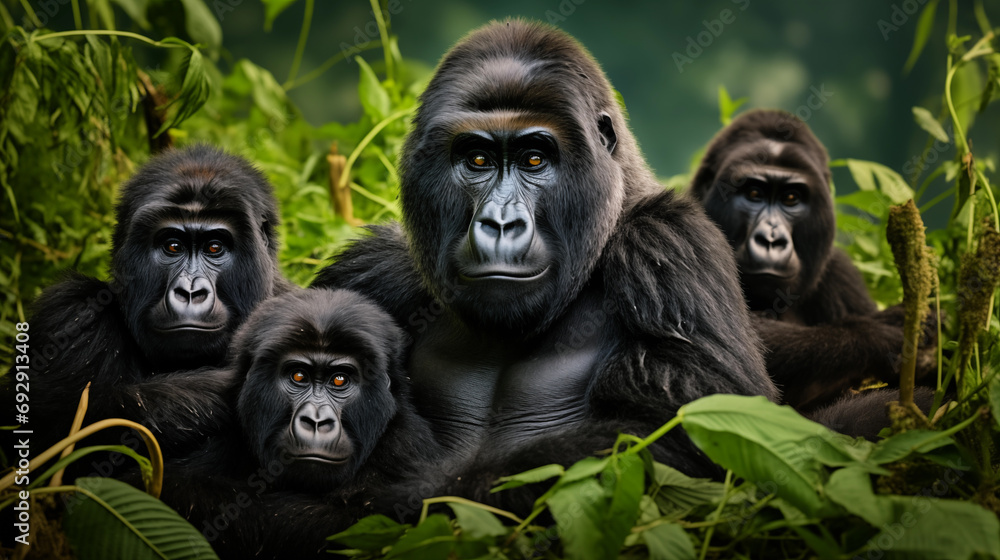 Gorilla Haven in Virunga: The misty and dense forests of Virunga ...