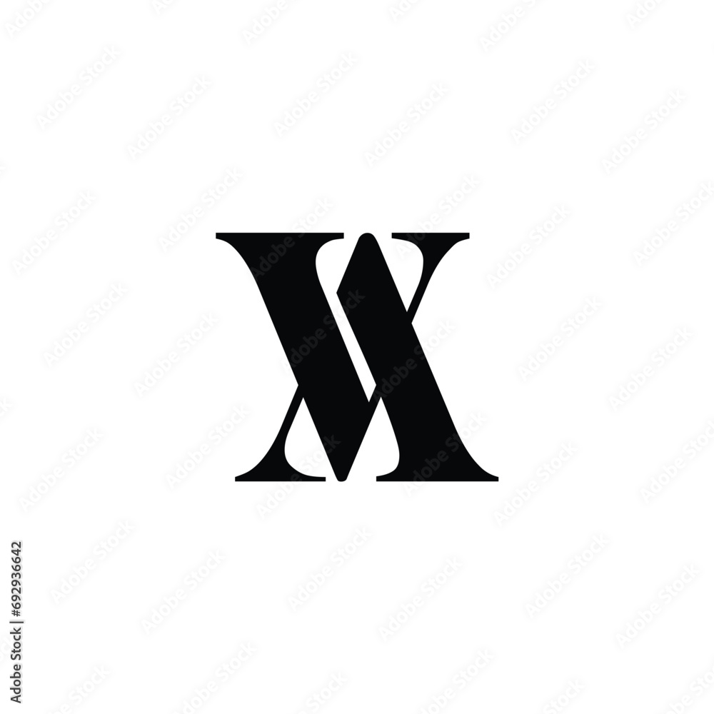 Initial Letter AV VA Logo Design Monogram Creative Modern Sign Symbol ...