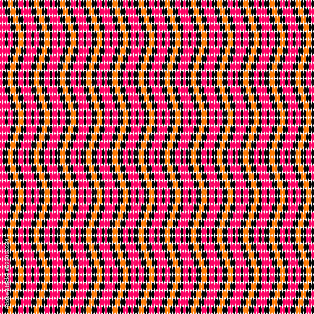 Seamless pattern. Abstract background with optical illusion. Vector ...
