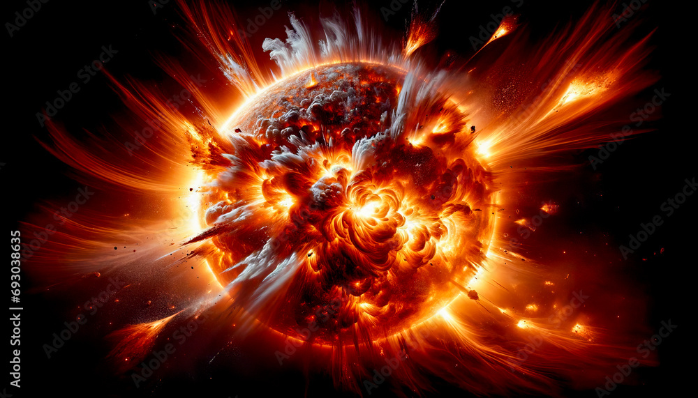 Solar Fury Unleashed on Surface of the Sun: A Torrent of Solar Flares ...