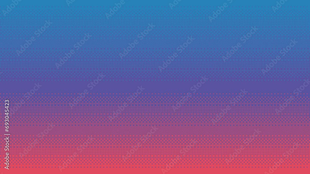 Pixel art neon colored gradient background animation. Animated looping ...