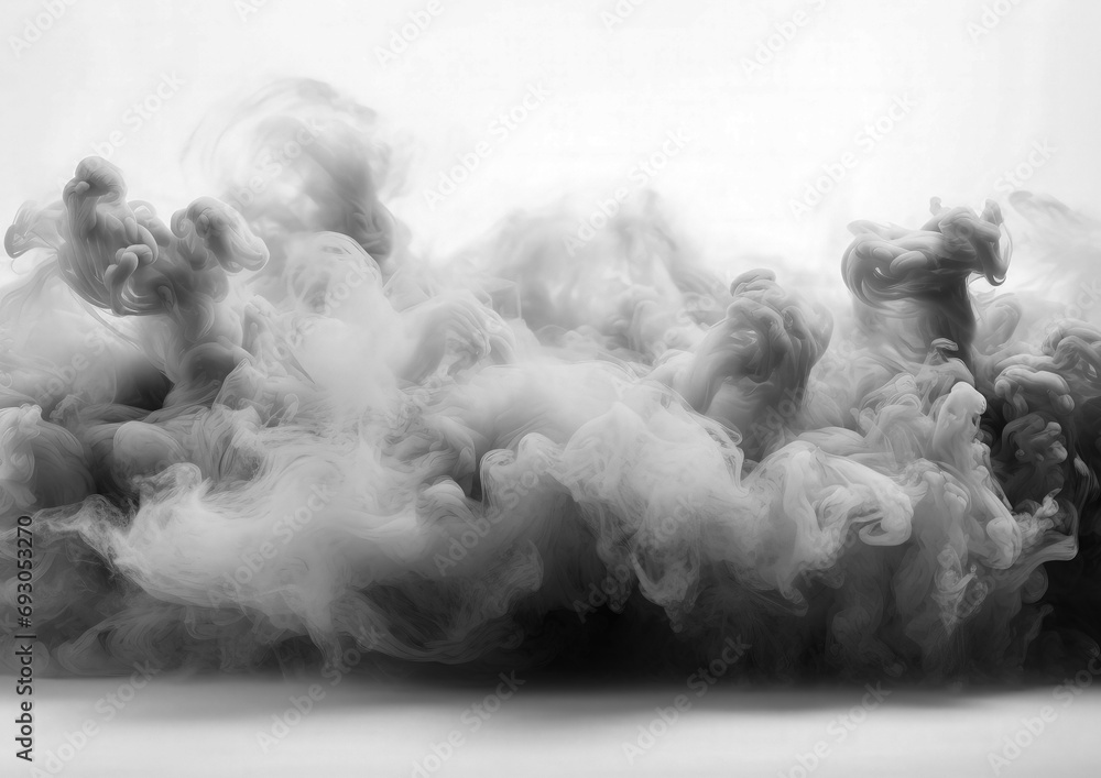 heavy fog on pure white background, PNG fondo transparente Stock Photo ...