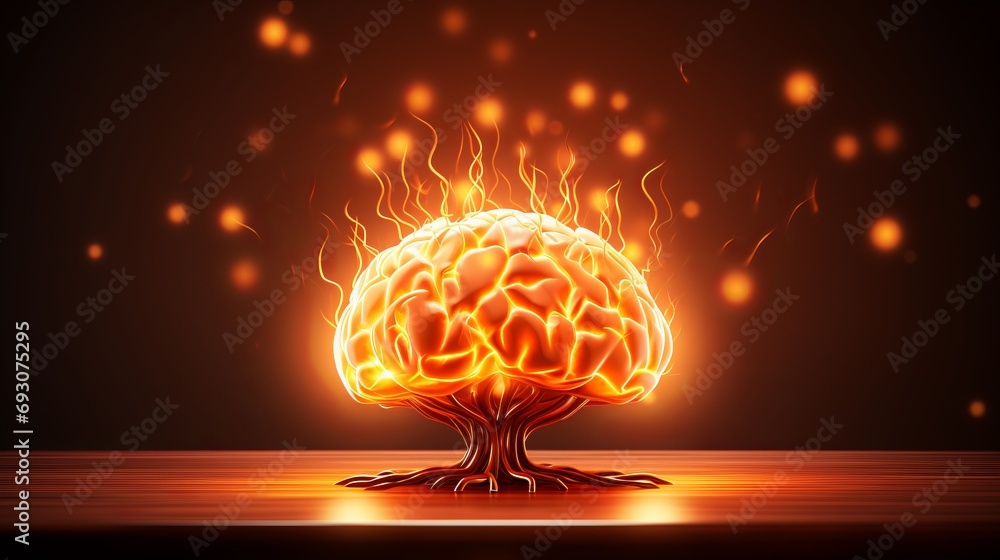 Detailed and colorful illustration depicting the complex structure and ...