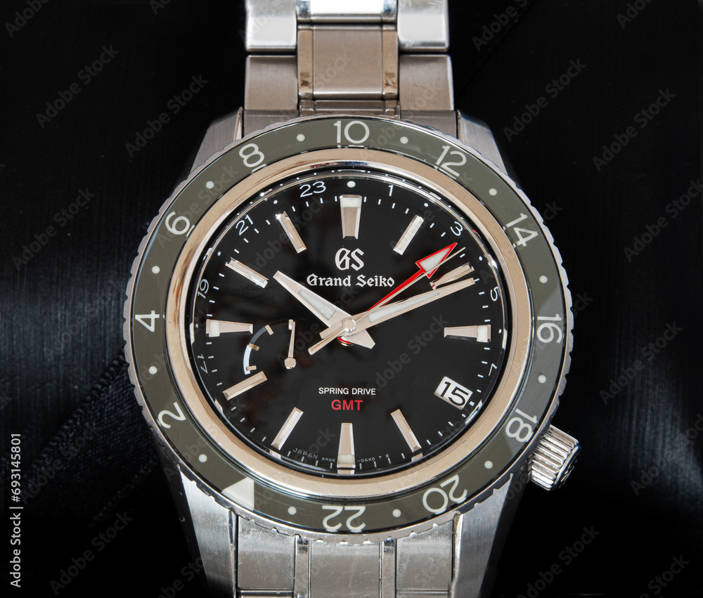Grand Seiko Hotaka Peaks Spring Drive GMT from Seiko a Japanese maker of watches, clocks ...