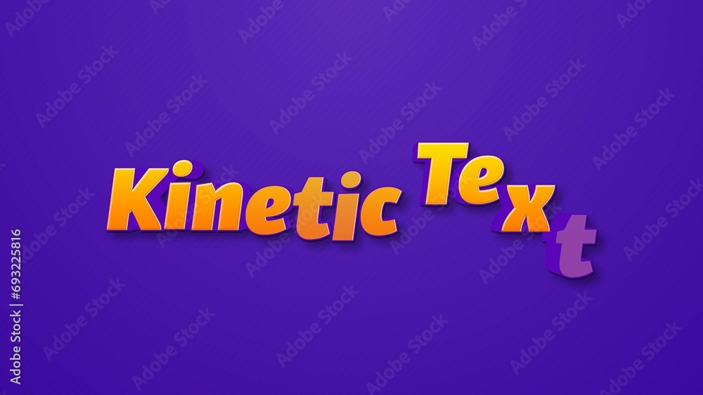 Colored Kinetic Typography Animation Text Title Intro Stock Template ...