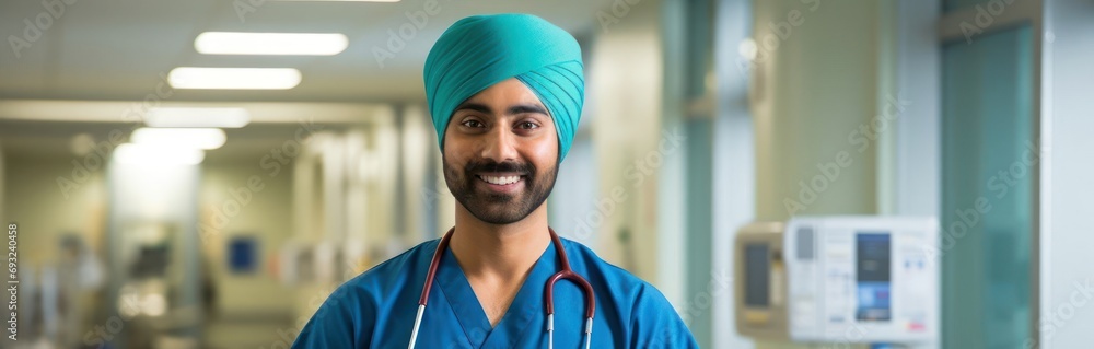 East Indian Man Doctor Professional Profession Good Looking Environment ...