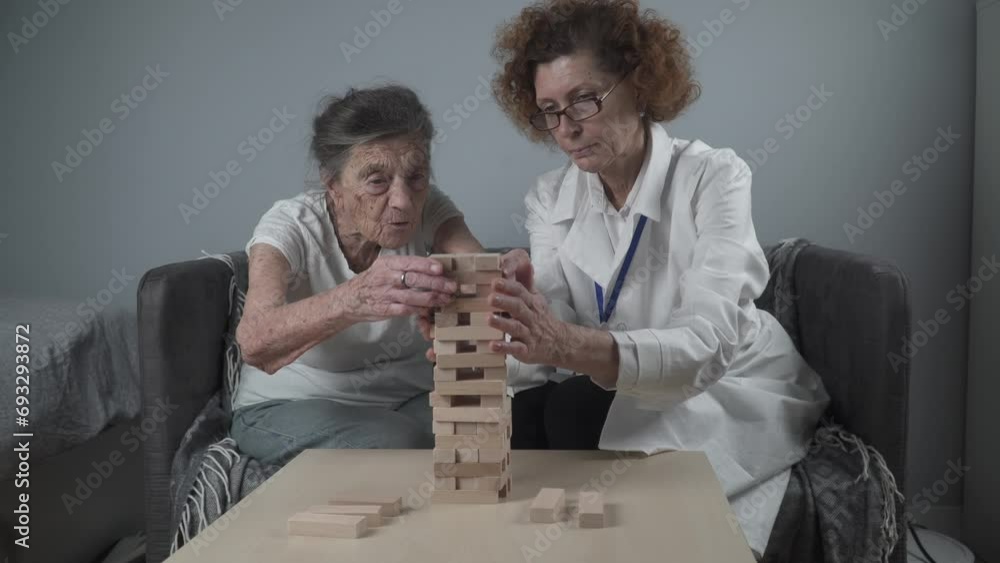 Dementia therapy in playful way, training fingers and fine motor skills ...
