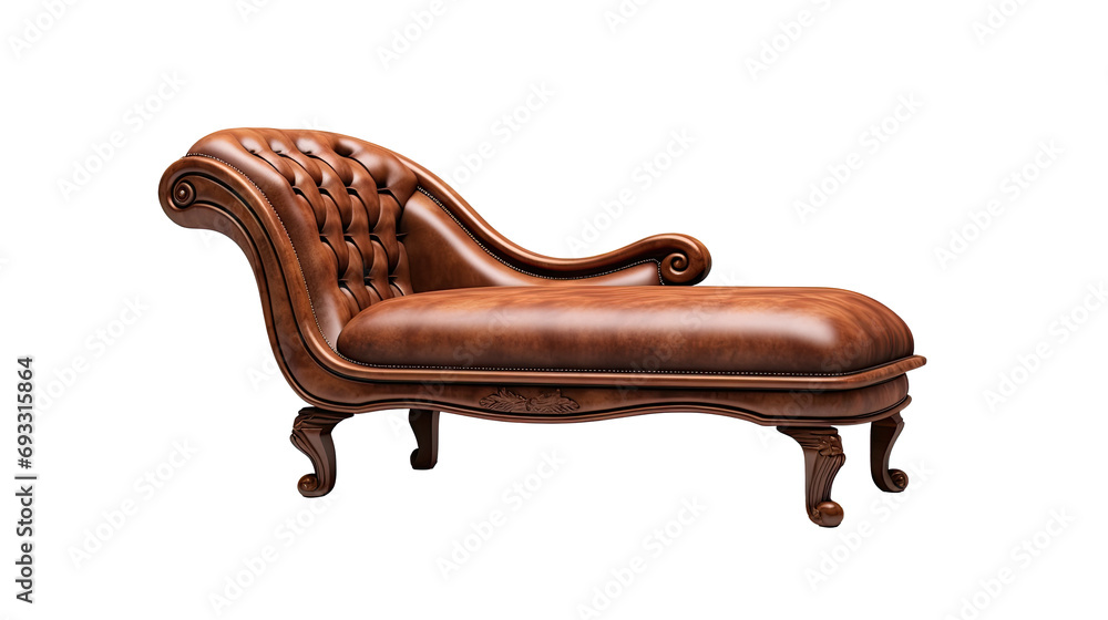 brown antique fainting couch Interior design concept furniture for ...