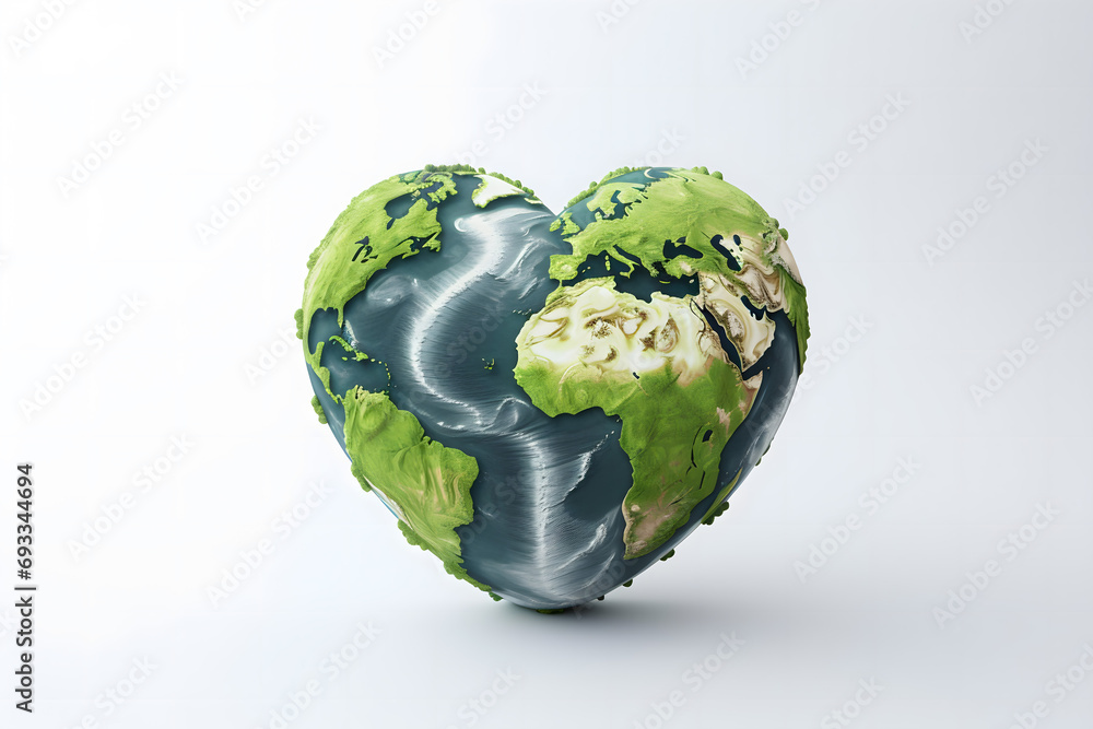 green leaf background, green planet earth, renewable energy light bulb ...