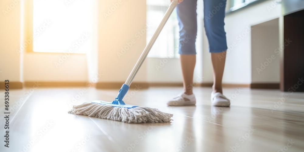 cleaning the house, mops the floor housework, household chores floor ...