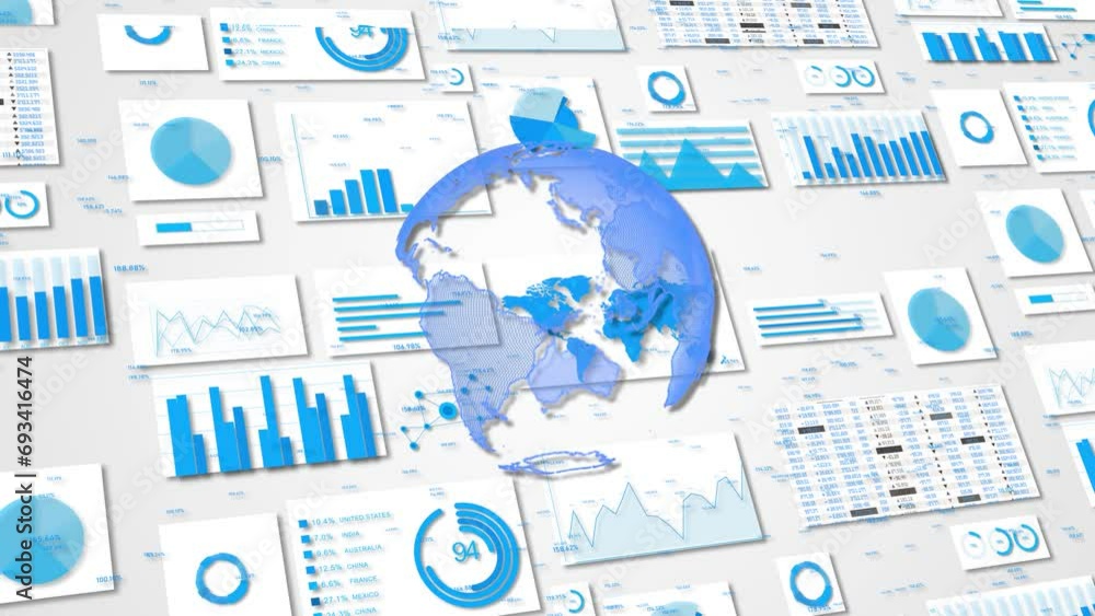 Stock Market Bar Graph trading Information reports business strategy ...