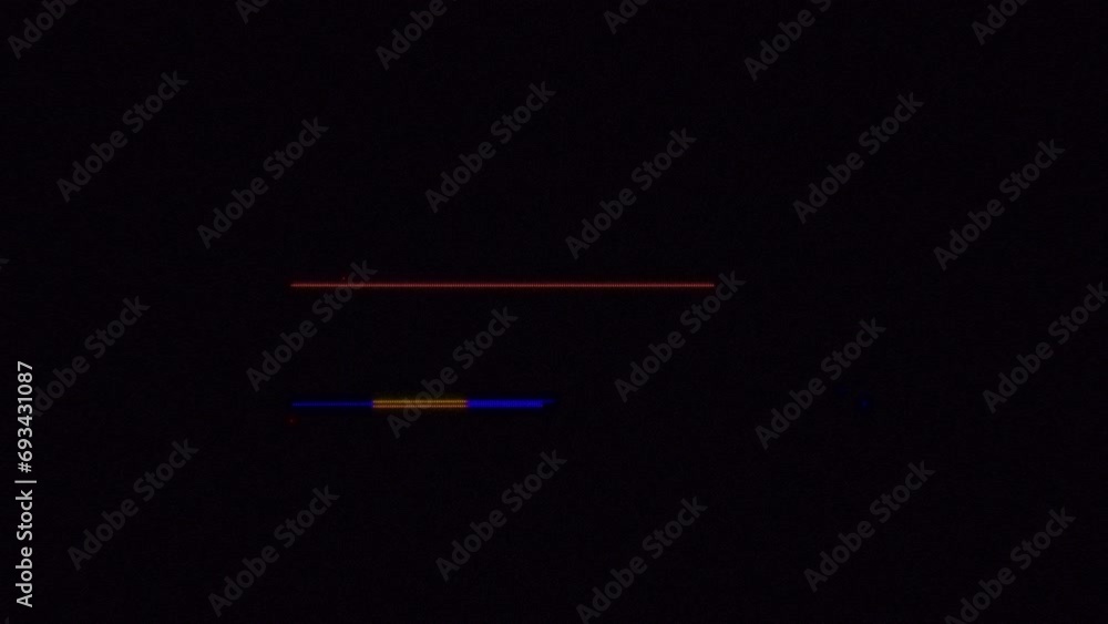 Vidéo Stock Pixelated TV multicolor digital cyber glitch. Error no ...