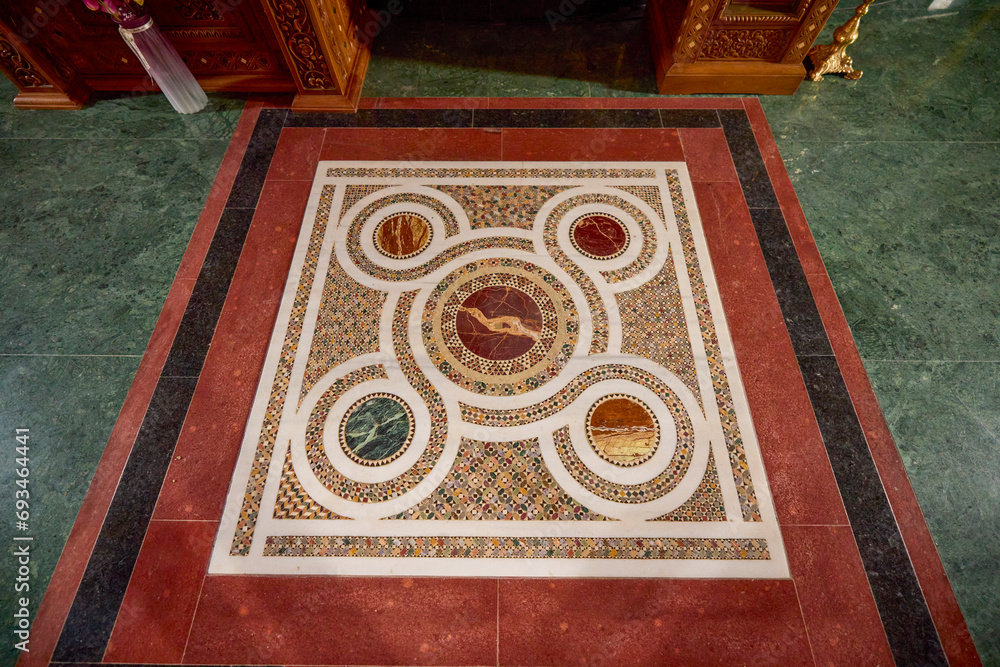 Slanic Arges Romania December 10, 2023. Slanic Monastery in Arges ...