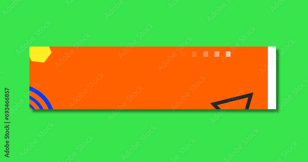 simple corporate lower third animation in alpha channel transparent ...