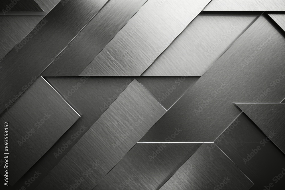 geometric abstract metal texture background Stock Photo | Adobe Stock