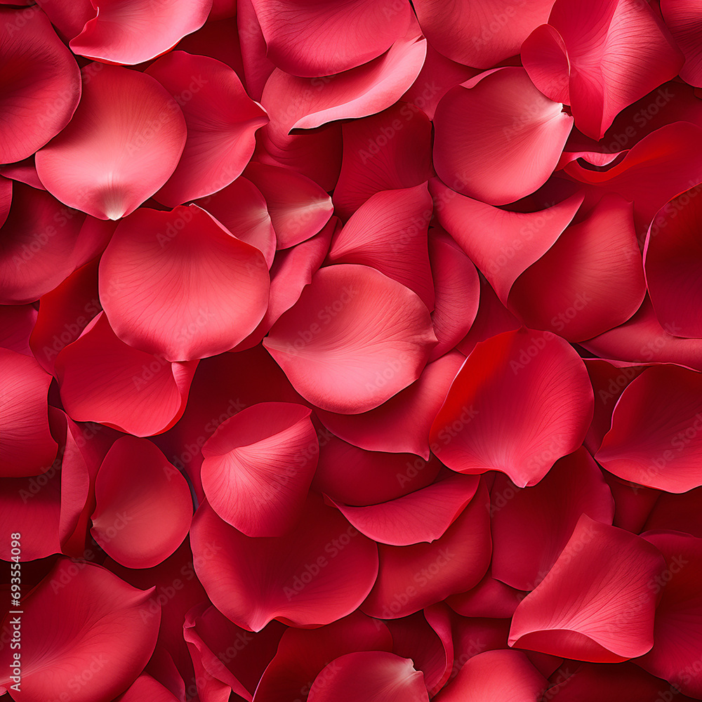 Red rose petals background. Red rose petals texture. Rose petals ...