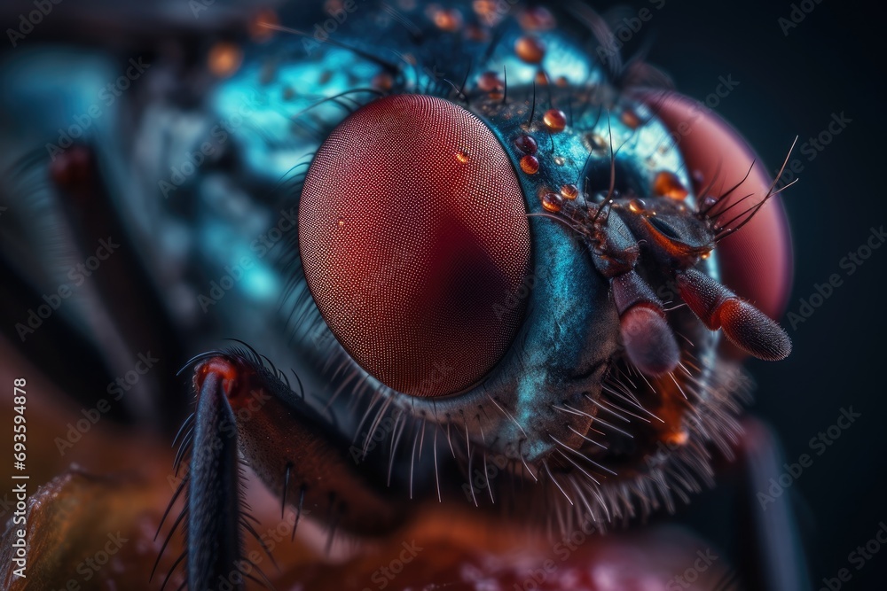 Exquisite Details of Fly Eyes Revealed in Stunning Imagery, Macro ...