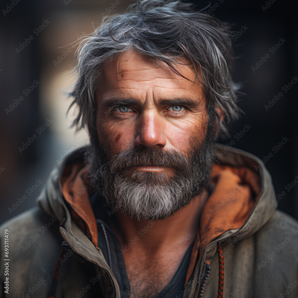 Premium Environment Snapshot: Man Captured Through Canon RF 50mm f1.2L ...