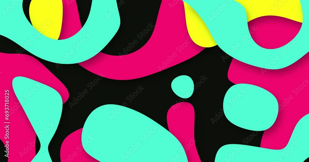 Oil lamp trendy abstract wavy background. Psychedelic animated ...