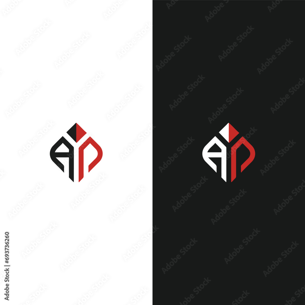 AP logo. A P design. White AP letter. AP, A P letter logo design ...